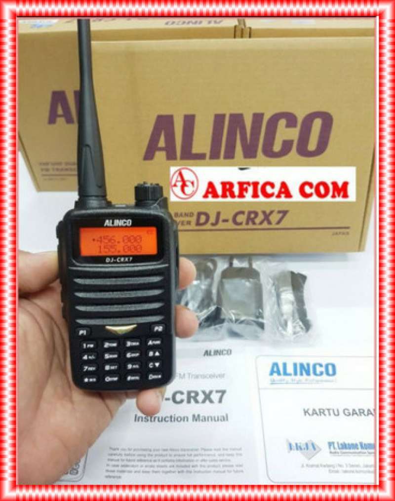 Promo Alinco Dj Crx7 Ht Alinco Dj Crx 7 Djcrx7 Crx7 Garansi Resmi Diskon 23 Di Seller Pt
