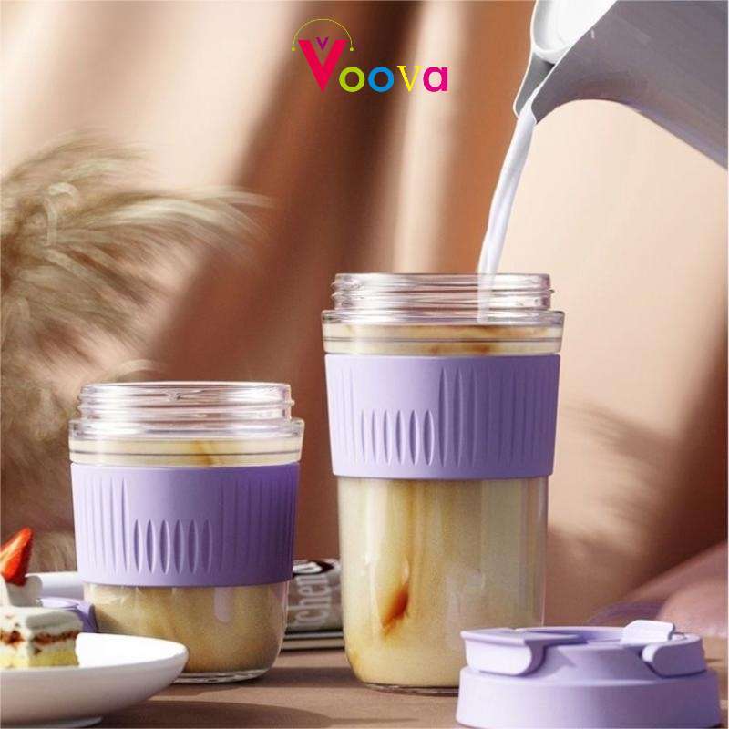 Promo Promo- Voova Glass Tumblr Aesthetic / Tumbler Kopi / Gelas Kaca ...