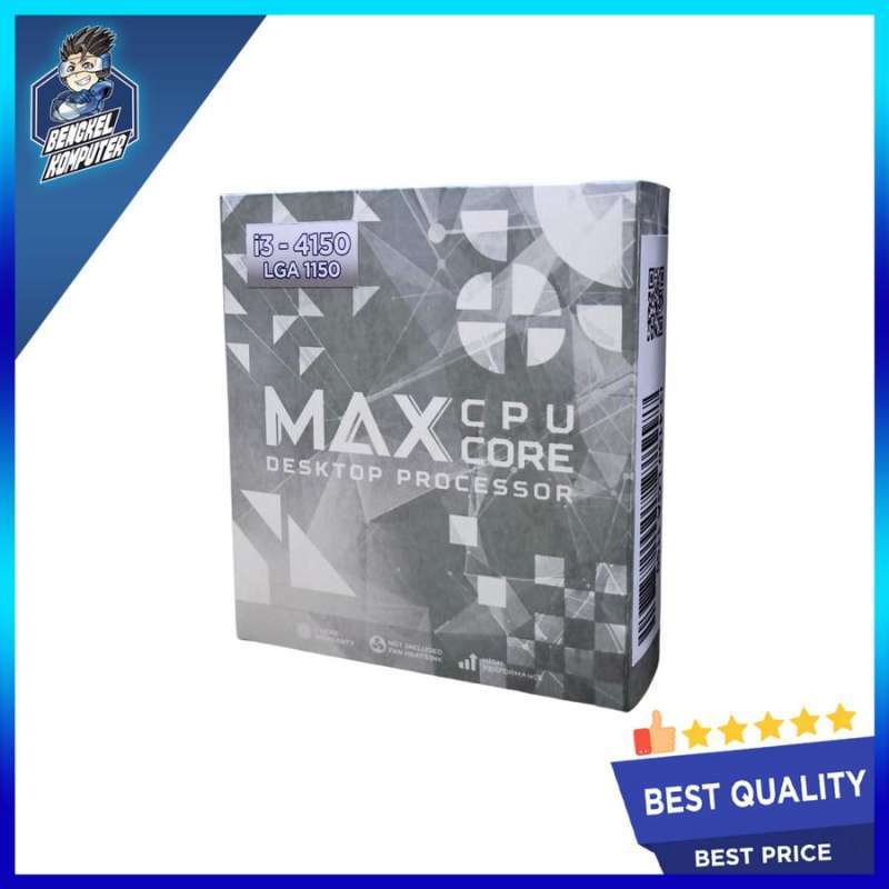 Jual Processor I3 4150 Lga 1150 Max Cpu Box Di Seller Bengkelkomputerptk - Sei Atau Sungai ...