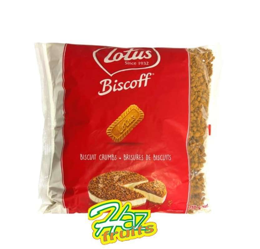 Jual Lotus Biscoff Cookies Crumb | Lotus Biscuit Crumble 750 Gr di ...