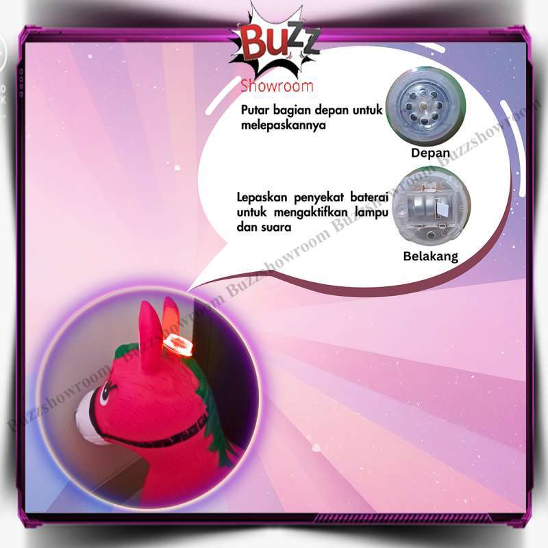 Jual Animal Jumping Musik Mainan Kuda Kudaan Karet Anak Lampu Premium ...