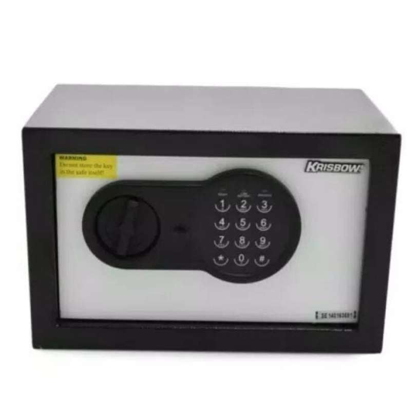 Jual Brankas Krisbow 20et-1/2-hitam Safety Box Di Seller Harsastore ...