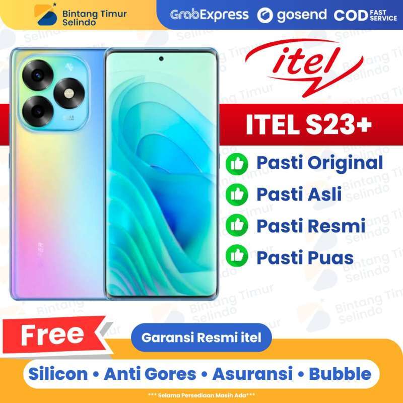 Jual Itel S23 Plus 8/256gb Garansi Resmi Itel Indonesia - Cyan Di ...