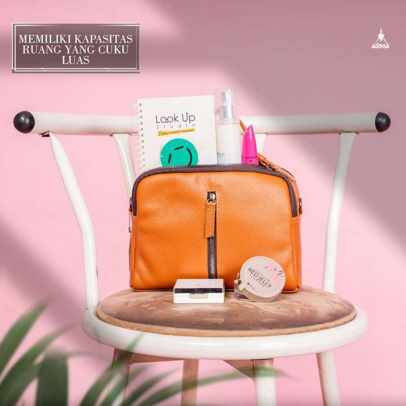 Promo GST Tas Kulit Asli Wanita Dewasa Tipe Selempang Sholder Bag Soren ...