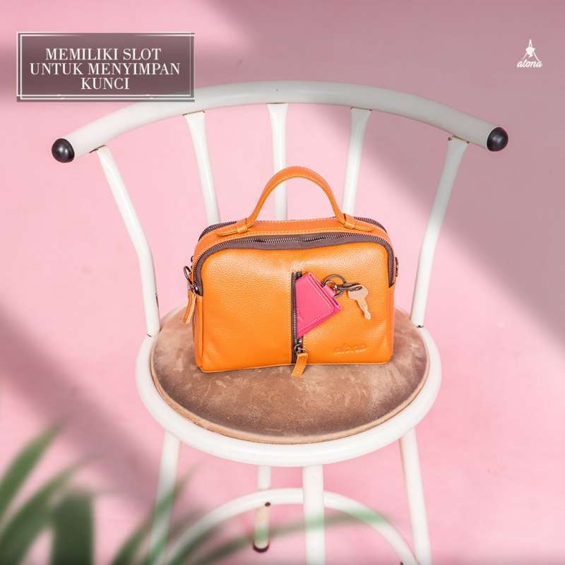 Promo GST Tas Kulit Asli Wanita Dewasa Tipe Selempang Sholder Bag Soren ...