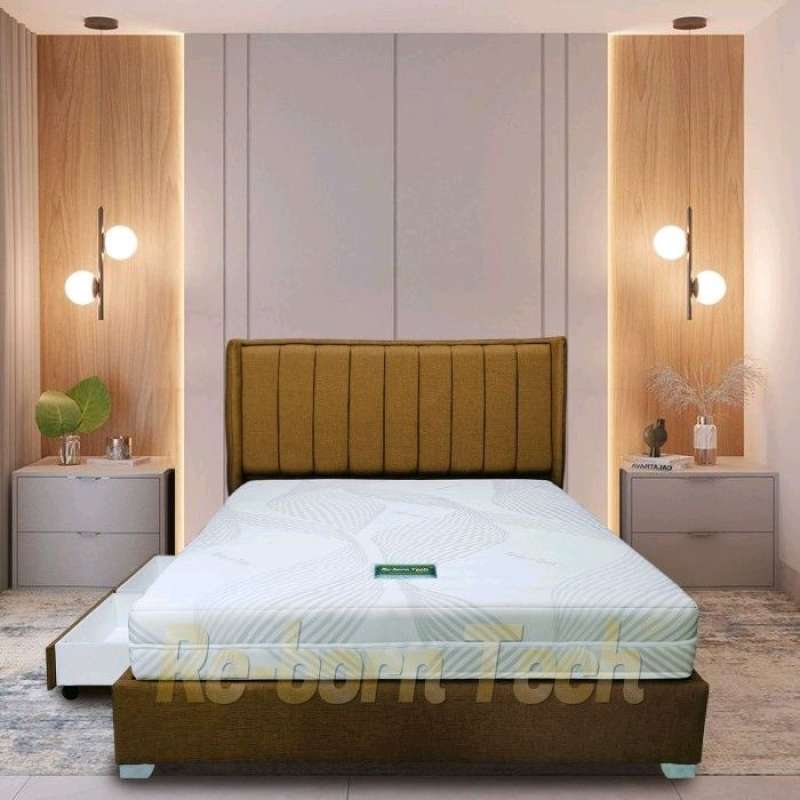 Jual Knockdown Divan Dipan Headboard Tempat Tidur Luxury 906 Re Born