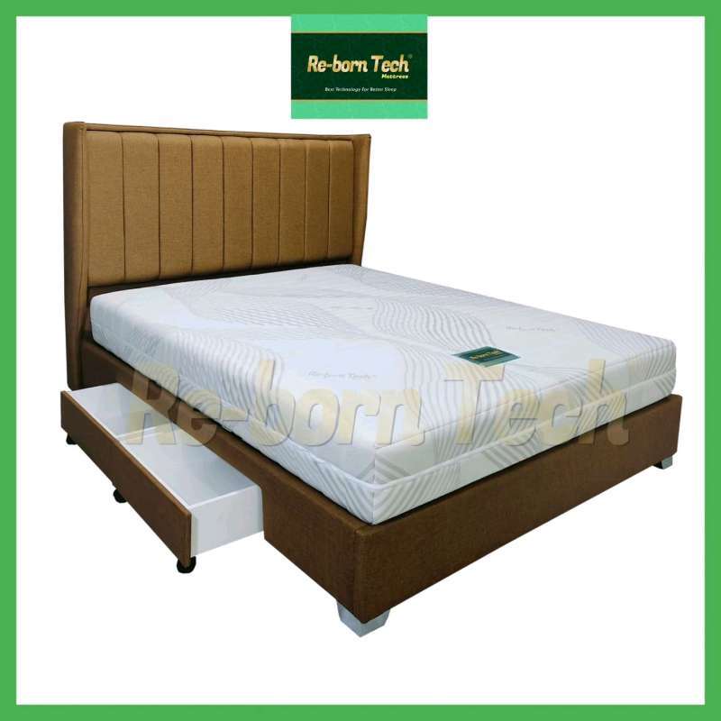 Jual Knockdown Divan Dipan Headboard Tempat Tidur Luxury 906 Re Born