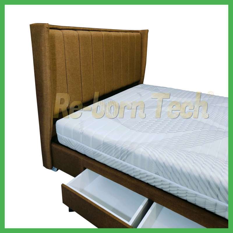 Jual Knockdown Divan Dipan Headboard Tempat Tidur Luxury 906 Re Born