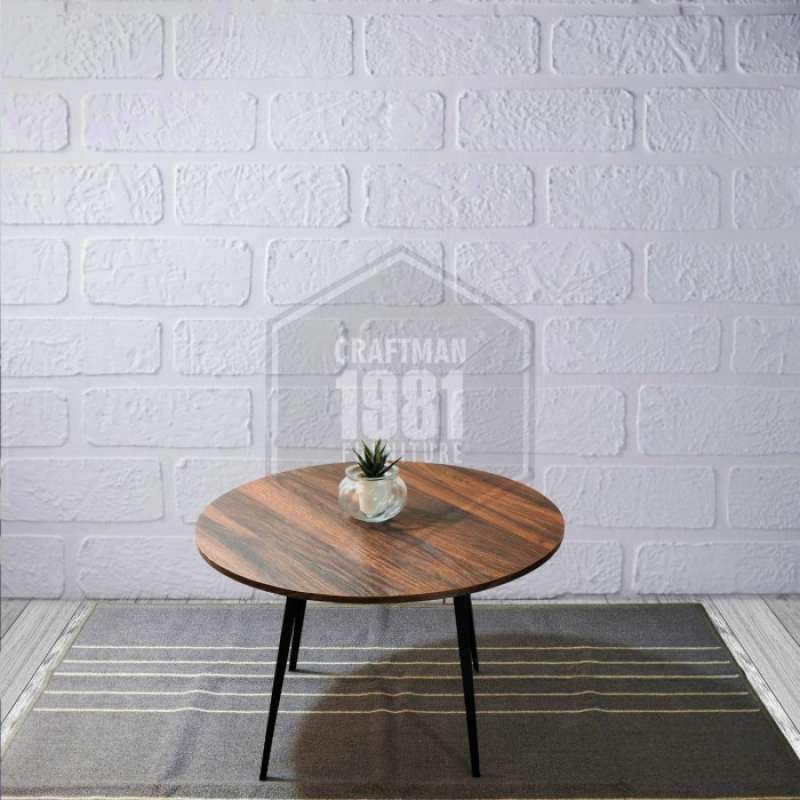 Promo Meja Cafe Meja Makan diameter 60 Meja Restaurant Meja Bulat Meja ...