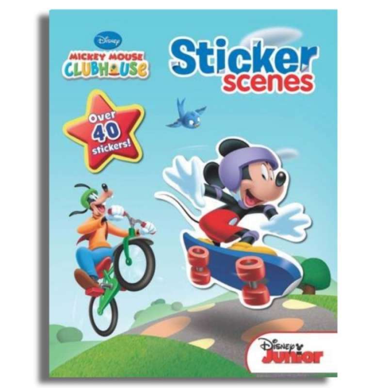 Jual Buku Aktivitas Anak Activity Book Disney Mickey Sticker Scences ...