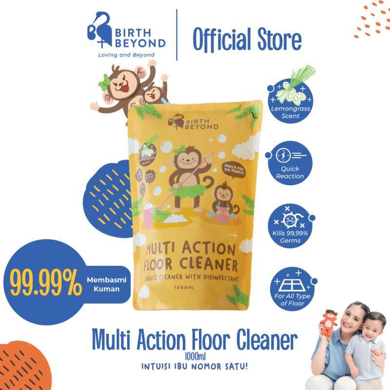 Jual Birth Beyond Multi Action Floor Cleaner 1000ml - Pembersih Lantai ...