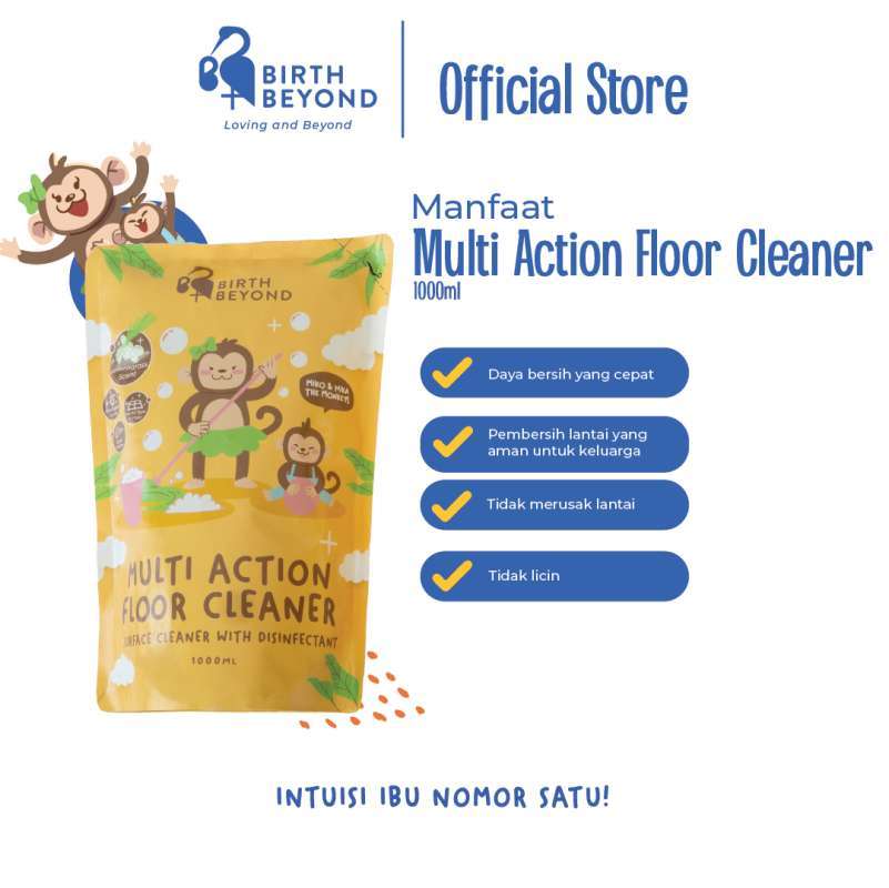 Jual Birth Beyond Multi Action Floor Cleaner 1000ml - Pembersih Lantai ...