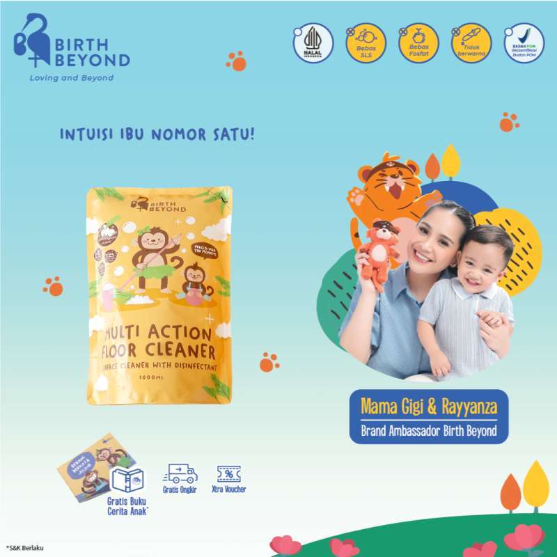 Jual Birth Beyond Multi Action Floor Cleaner 1000ml - Pembersih Lantai ...