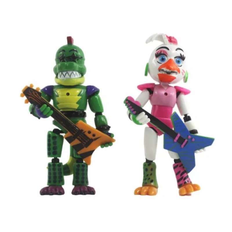Promo Mainan Fnaf Security Breach Figure Set 5 Five Nights At Freddys ...