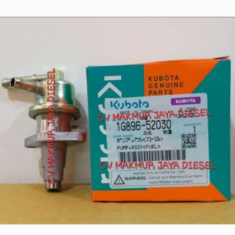 Jual Fuel Pump/pompa Solar Manual V2203 1g896-52030 Kubota Di Seller ...