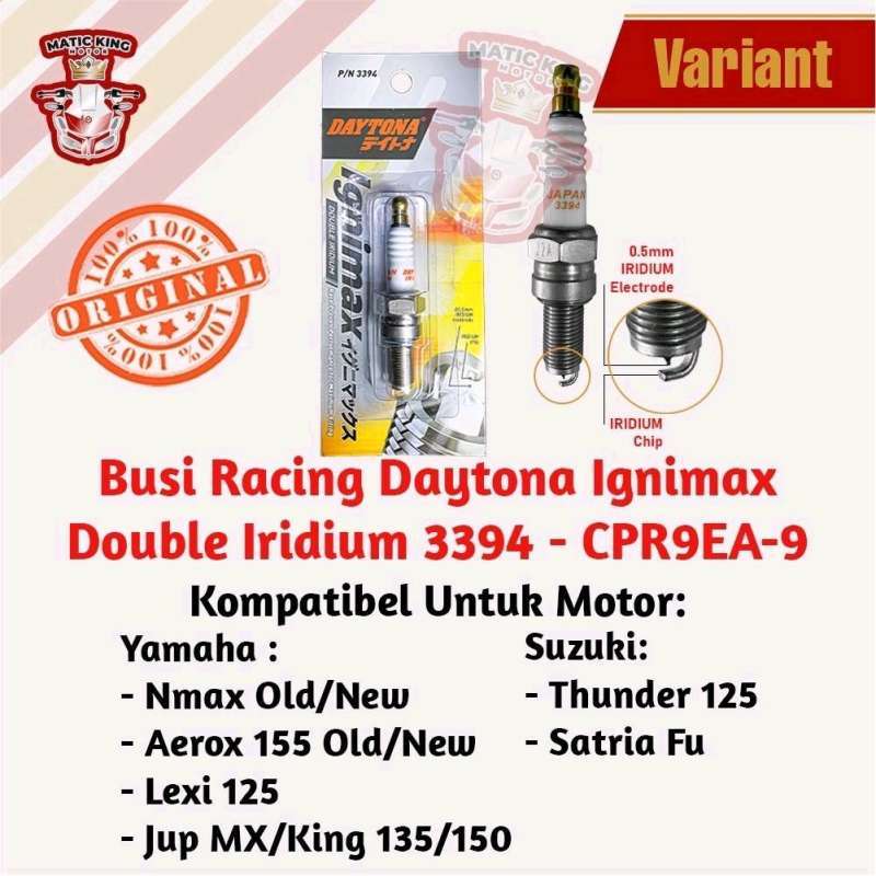 Jual Busi Racing Iridium Original Daytona Japan Di Seller Nkmotor ...