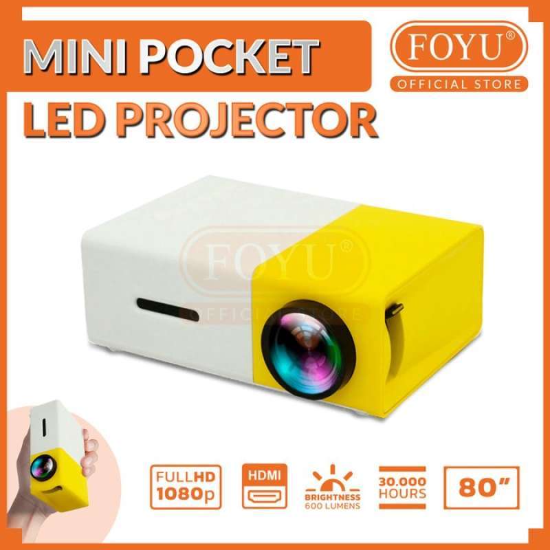Promo Proyektor Led Mini 1080hd Home Teater Portable Diskon 33% Di ...