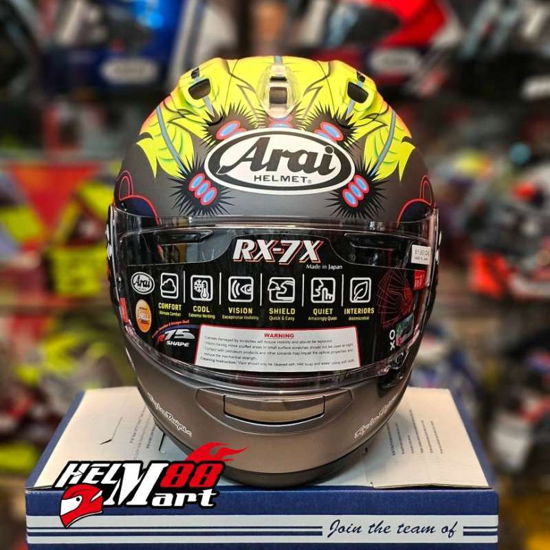 Jual Arai RX-7X Russell - Helm ARAI Full Face Arai RX7X Original di Seller Helm Mart 88 Official ...