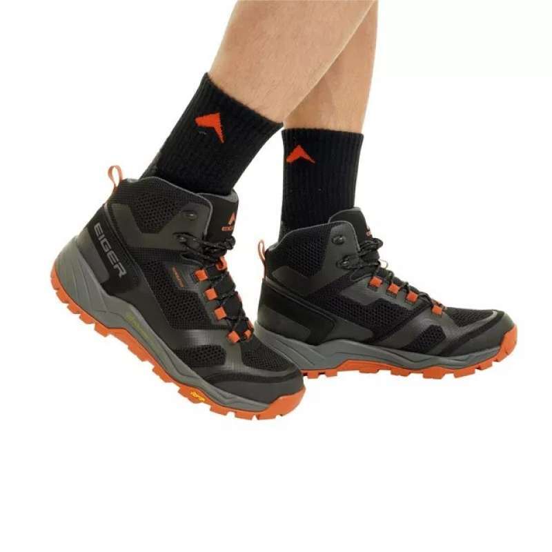 Promo Sepatu Gunung Eiger Vipera Shoes Original - Mid Cut Hiking Shoes ...