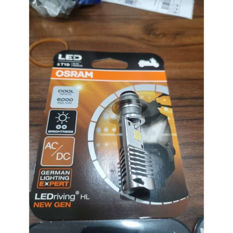 Promo OSRAM LED T19 M5 K1 lampu utama motor H6 PUTIH AC / DC - Plug n Play Diskon 9% di Seller ...