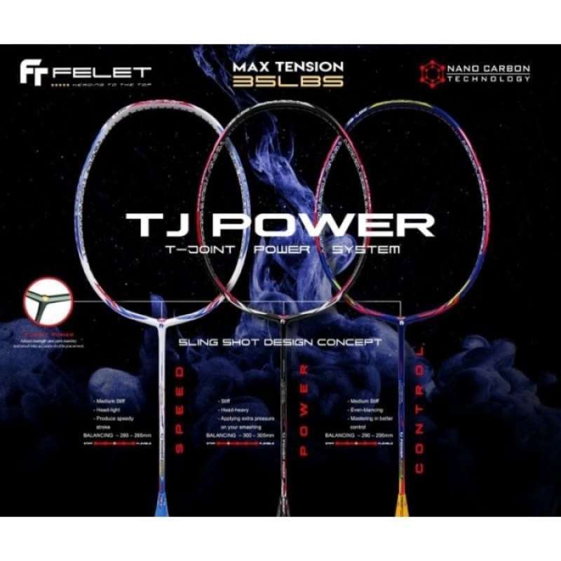 Promo Raket Felet Tj Power Original Diskon 23% di Seller Wijaya Kusuma ...