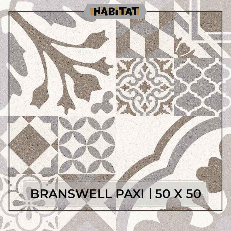 Jual Milantiles - Habitat Branswell Paxi 50x50 (keramik Lantai Kesat ...