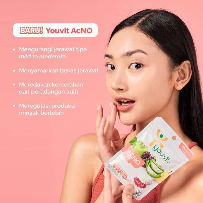 Jual WHS - Youvit AcNO 6 Sachet dengan Niacinamide, Aloe di Seller YOUVIT Official Store ...