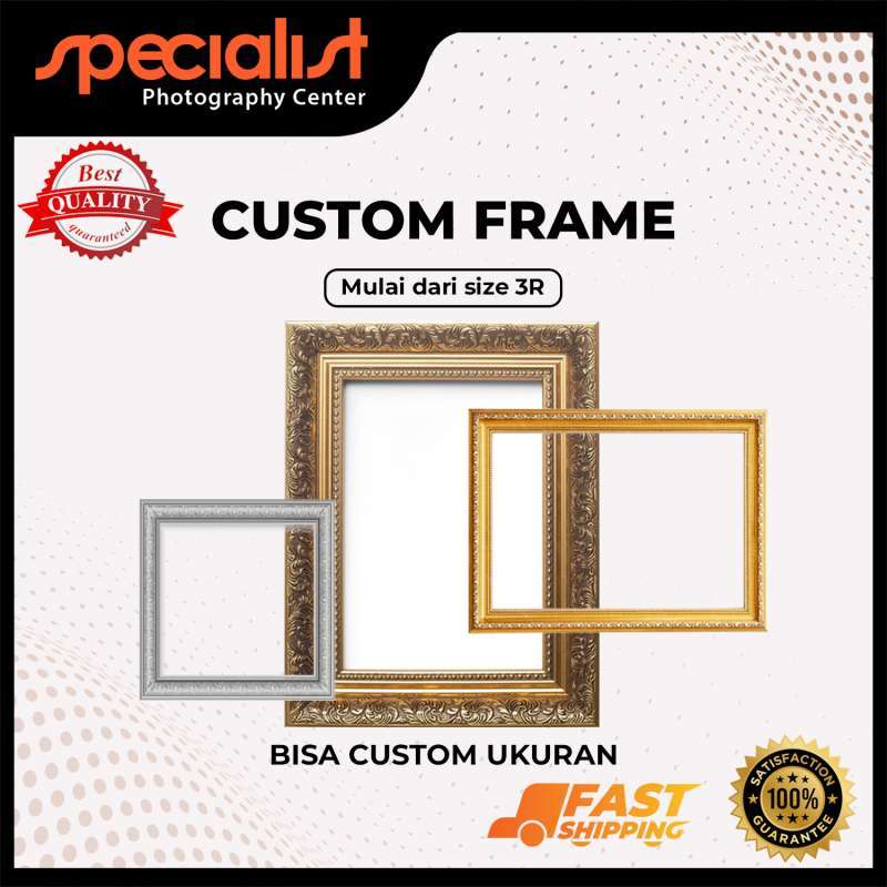 Jual Frame Foto / Bingkai Foto Custom Size Di Seller Specialist ...