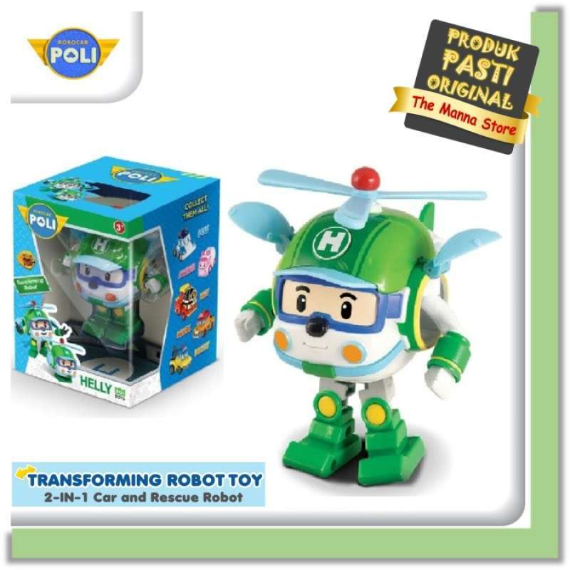 Promo Robocar Poli Transforming Robot Helly 4 MRT-0653 Korean Toys Diskon 23% di Seller Maloch ...