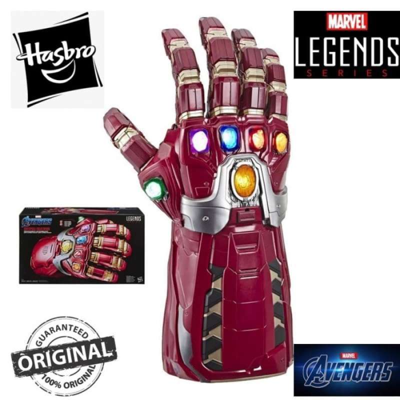Promo Hasbro Marvel Avengers Electronic Power Gauntlet Legends Series ...