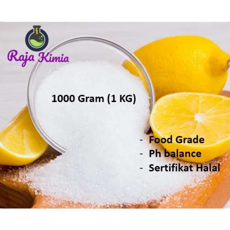 Jual Citric Monohydrate/ Citrun / Sitrat - 1 Kg Di Seller Raja Kimia ...