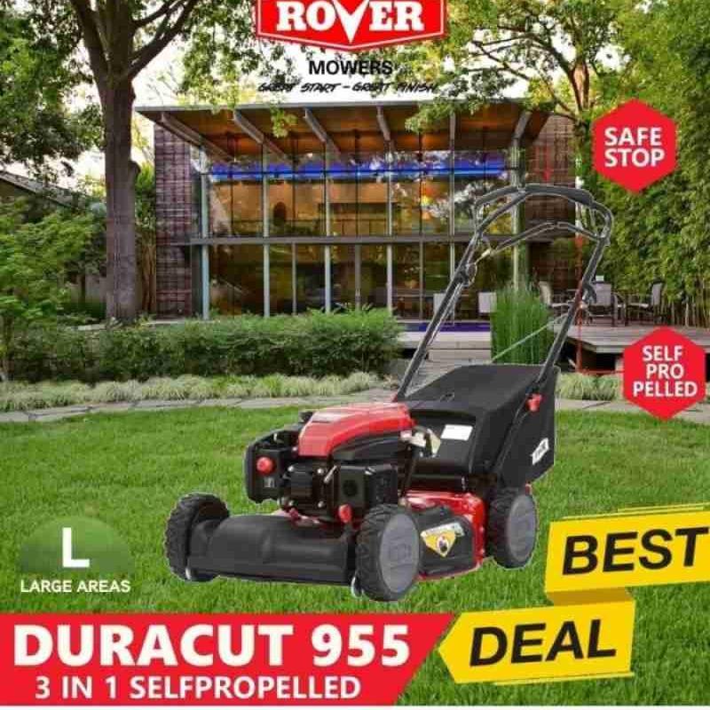 Promo Mesin Potong Rumput Dorong Rover Duracut 955 Diskon 33% Di Seller ...