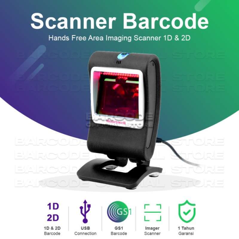 Promo New Barcode Scanner Honeywell Genesis Mk-7580g - Mk-7580 G 2 ...