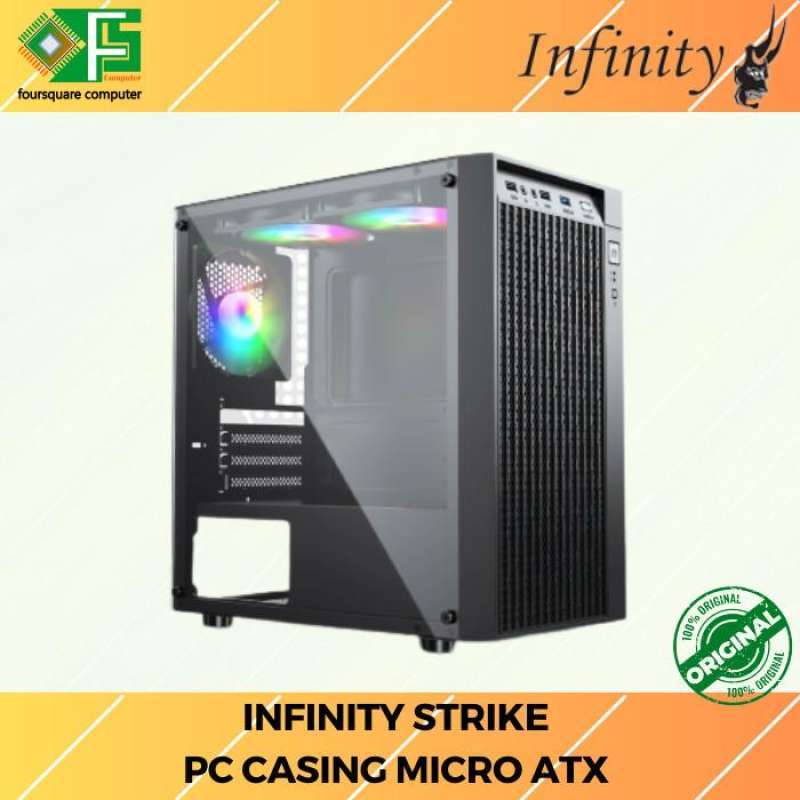 Jual Infinity Strike | Casing Pc Micro Atx | Cpu Pc Case Gaming Di ...