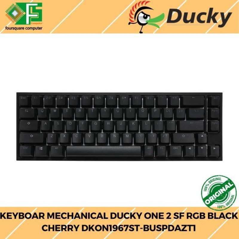 Jual Keyboard Mechanical Ducky One 2 Sf Rgb Black Cherry Di Seller ...