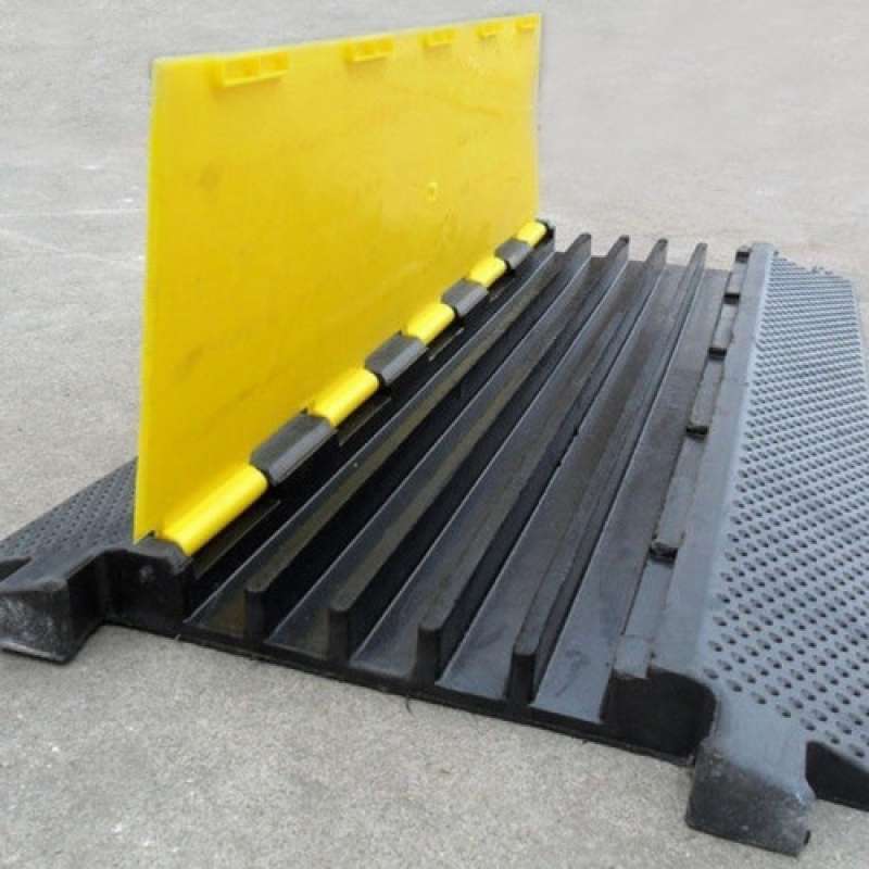 Jual Cable Ramp Protector 1 Jalur / Pelindung Kabel Line Indoor Outdoor ...