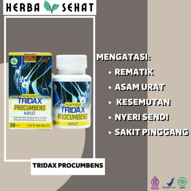 Promo Kaplet Tridax Procumbens Untuk Asam Urat Pegal Linu dan Encok ...