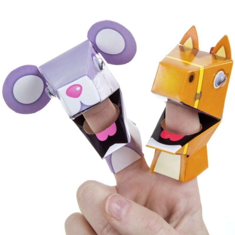Jual Diy Kertas Lipat Animal Finger Puppets Di Seller Premier Market Id ...