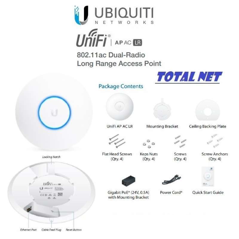 Promo Sale Ubiquiti Unifi Ap-ac-lr Uap-ac-lr Uap Ac Lr Long Range Baru ...