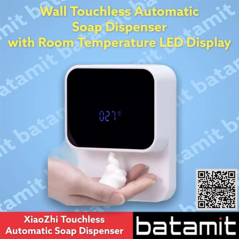 Promo Xiaozhi Touchless Automatic Foaming Soap Dispenser Temperature Display Diskon 33% Di ...