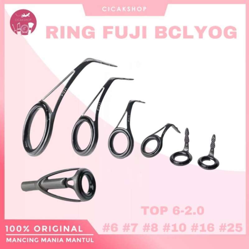 Jual Cicakshop88 Ring Fuji Joran Bclyog/bclog Titanium Smoke Terbaru Di ...