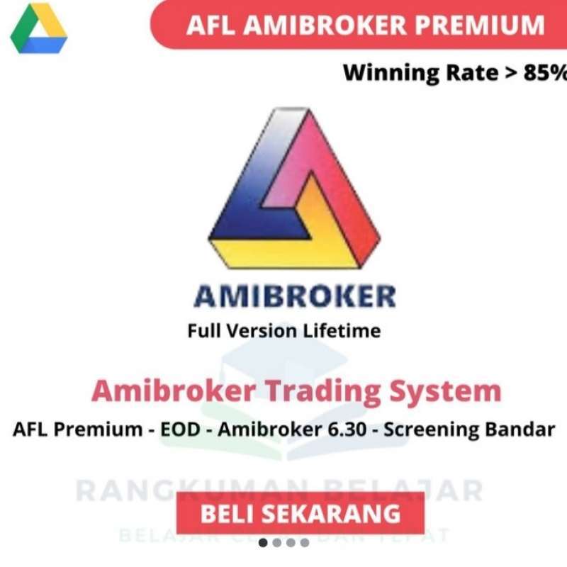 Promo Premium Amibroker Trading System (AFL, EOD, Screening) -Signal Akurat Diskon 26% di Seller ...