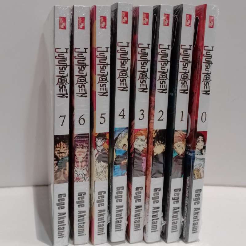 Jual Komik Set Jujutsu Kaisen Vol 0 1 2 3 4 5 6 7 - Gege Akutami Di Seller Pilihan Shop ...
