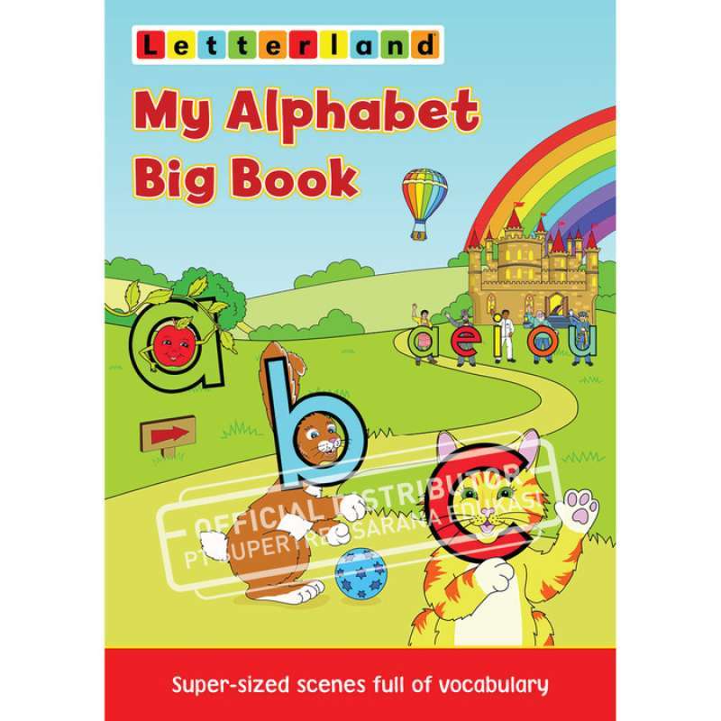 Promo Buku Pelajaran Bahasa Inggris Tk / Letterland My Alphabet Big ...
