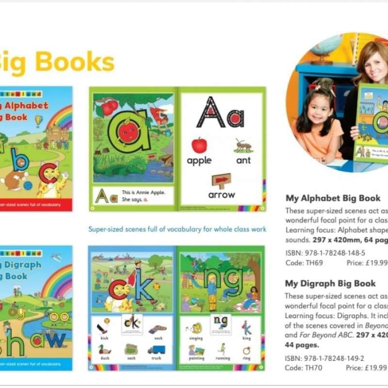 Promo Buku Pelajaran Bahasa Inggris Tk / Letterland My Alphabet Big ...