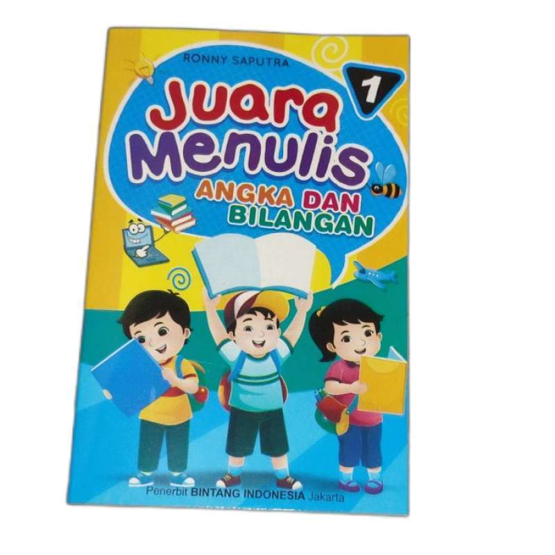 Promo Buku Juara Menulis Angka dan Bilangan Jilid 1 untuk Anak TK dan ...