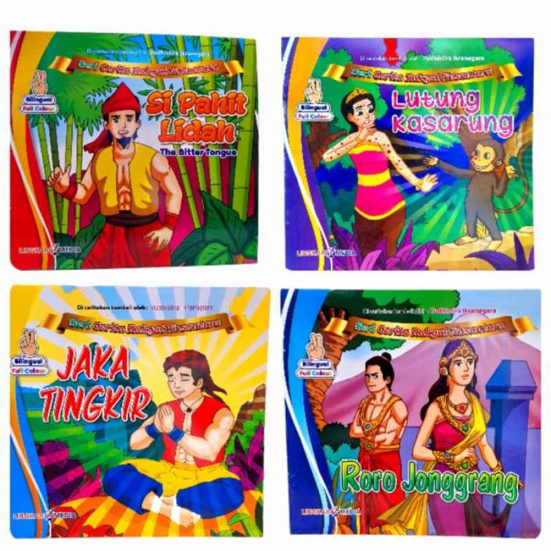 Promo Buku Cerita Rakyat Nusantara,1paket Isi 15buku,gambar Warna ...