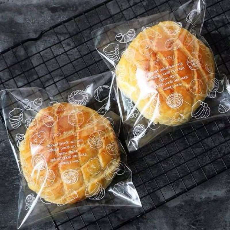Jual Plastik Roti Pastry Isi 40pcs Plastik Roti Donat Plastik Kemasan ...