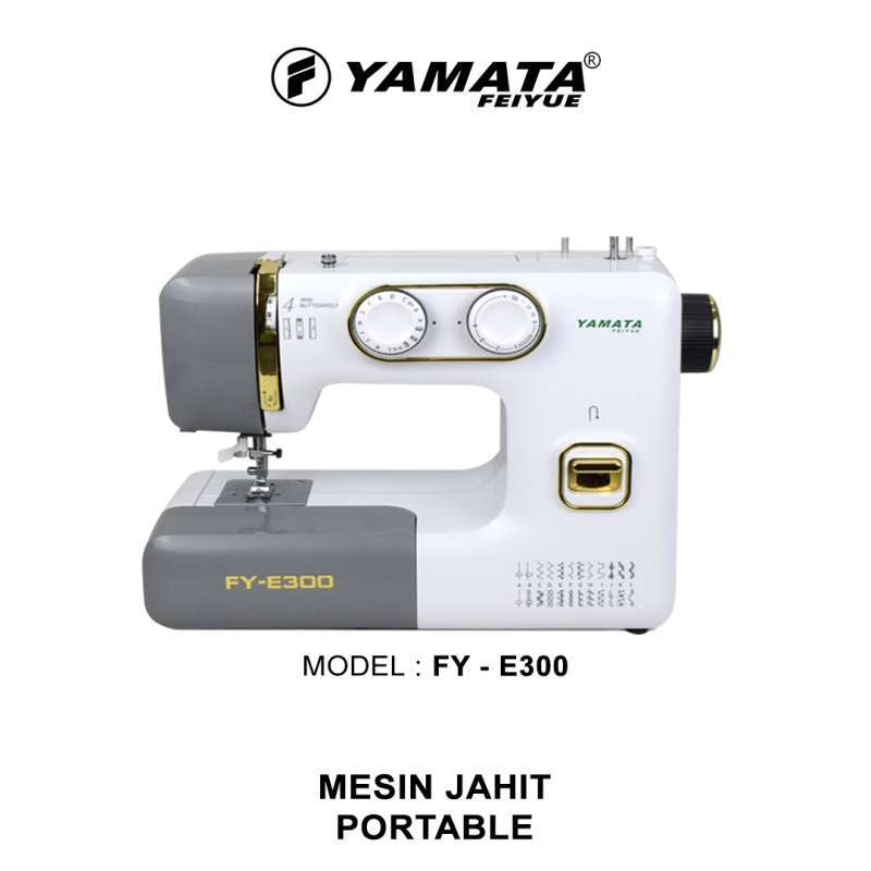 Jual Mesin Jahit Yamata Feiyue FY E300 Portable Sewing Machine | Alat ...