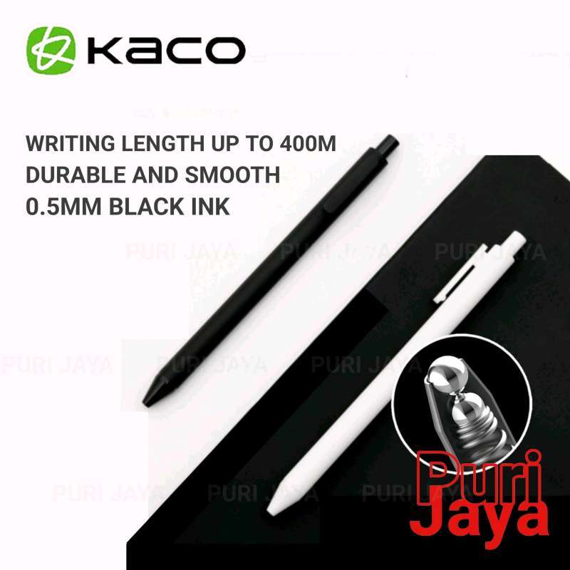 Jual Kaco Pen Pure Pulpen Gel Ink Ballpoint Tube Green Classic Rocket ...